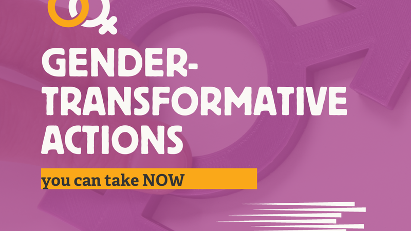 10 Gender-Transformative Actions you can take now to end child marriage ...
