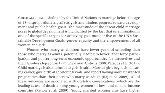 Has child marriage declined in sub-saharan Africa? An analysis of ...