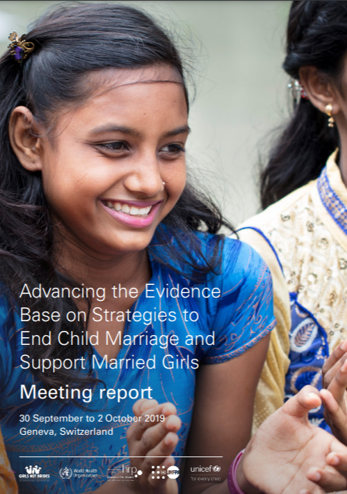 Child marriage global research meeting - Girls Not Brides