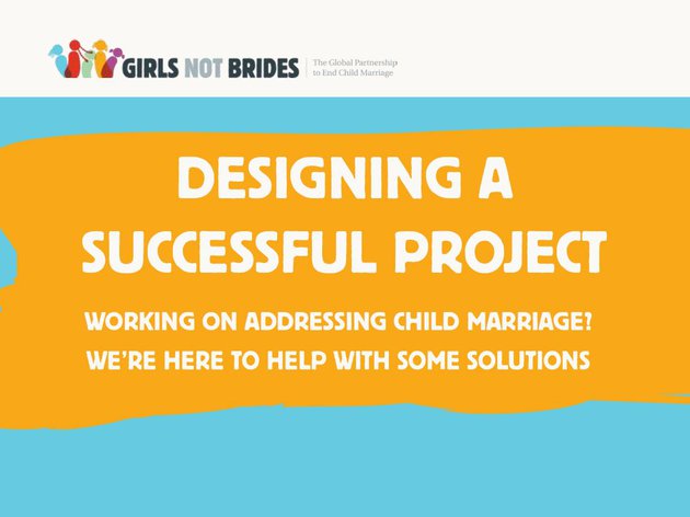 Webinar: Design for Success! How to design successful child marriage ...