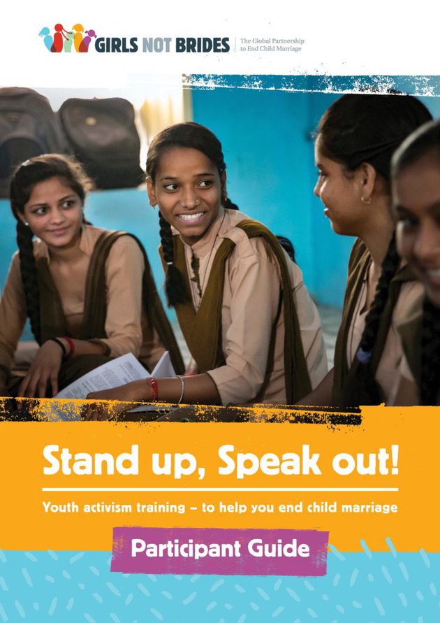 Stand Up, Speak Out participant guide - Girls Not Brides