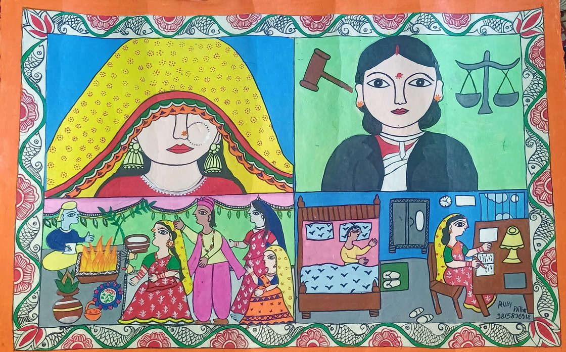 Mithila Art Nepal - Girls Not Brides