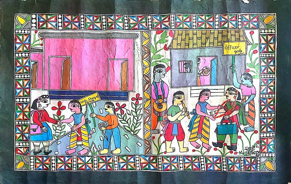 Mithila Art Nepal - Girls Not Brides