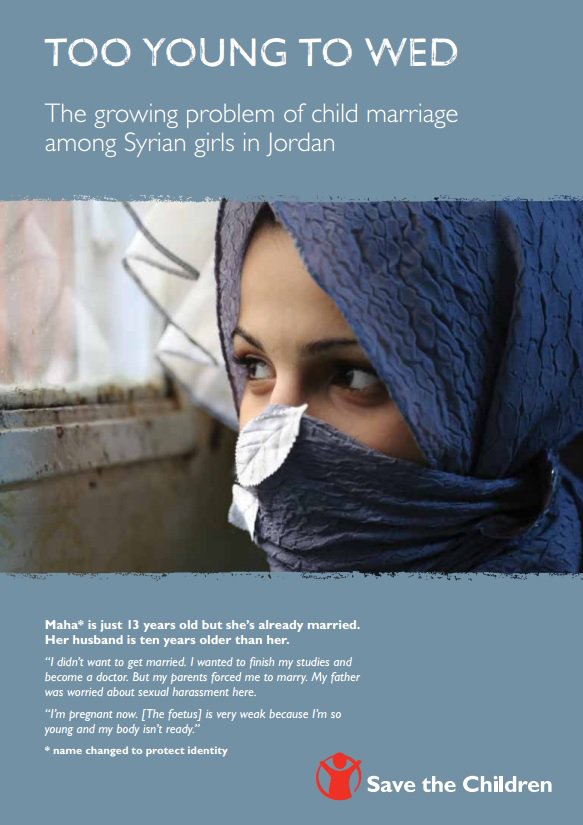 Too young to wed: the growing problem of child marriage among Syrian ...